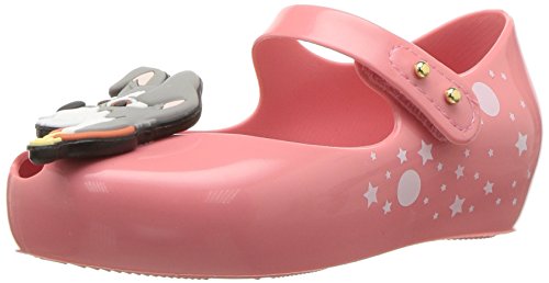 Mini Melissa Girls' Mini Ultragirl + Lady and The Tramp Ballet Flat, Pink Azalea, 6 M US Toddler