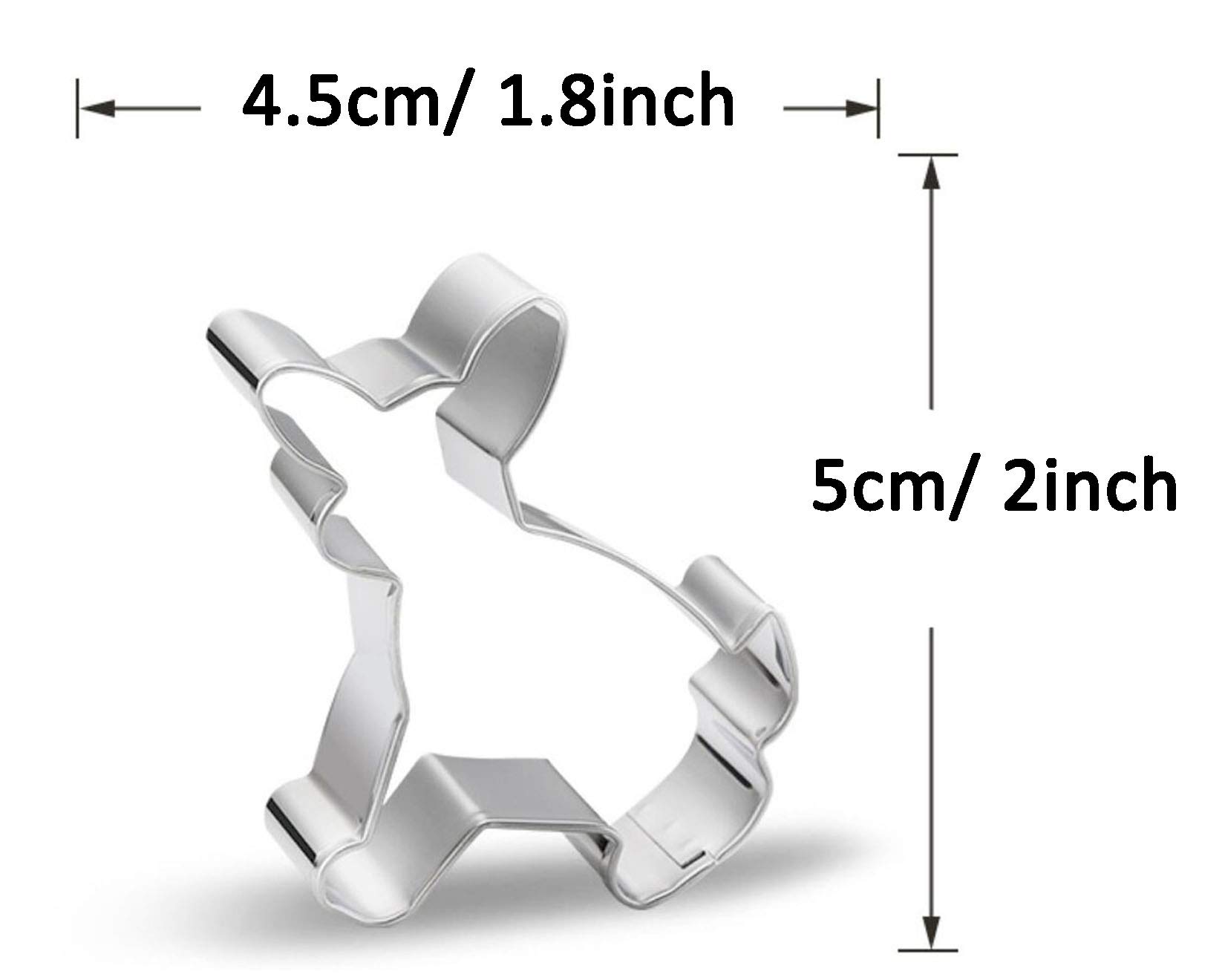 WJSYSHOP Chihuahua Dog Cookie Cutter - F