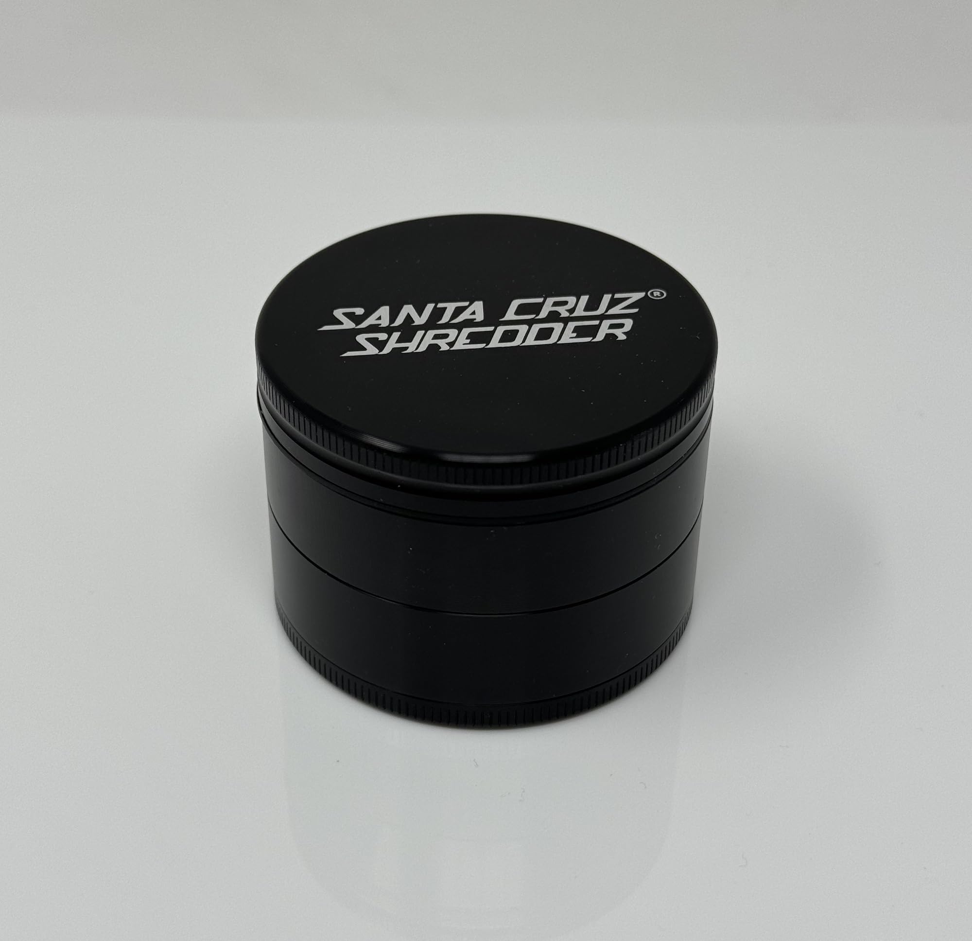 Santa Cruz Shredder Herb and Spice Grinder Made in USA (Large (2.7 Inch), Black)