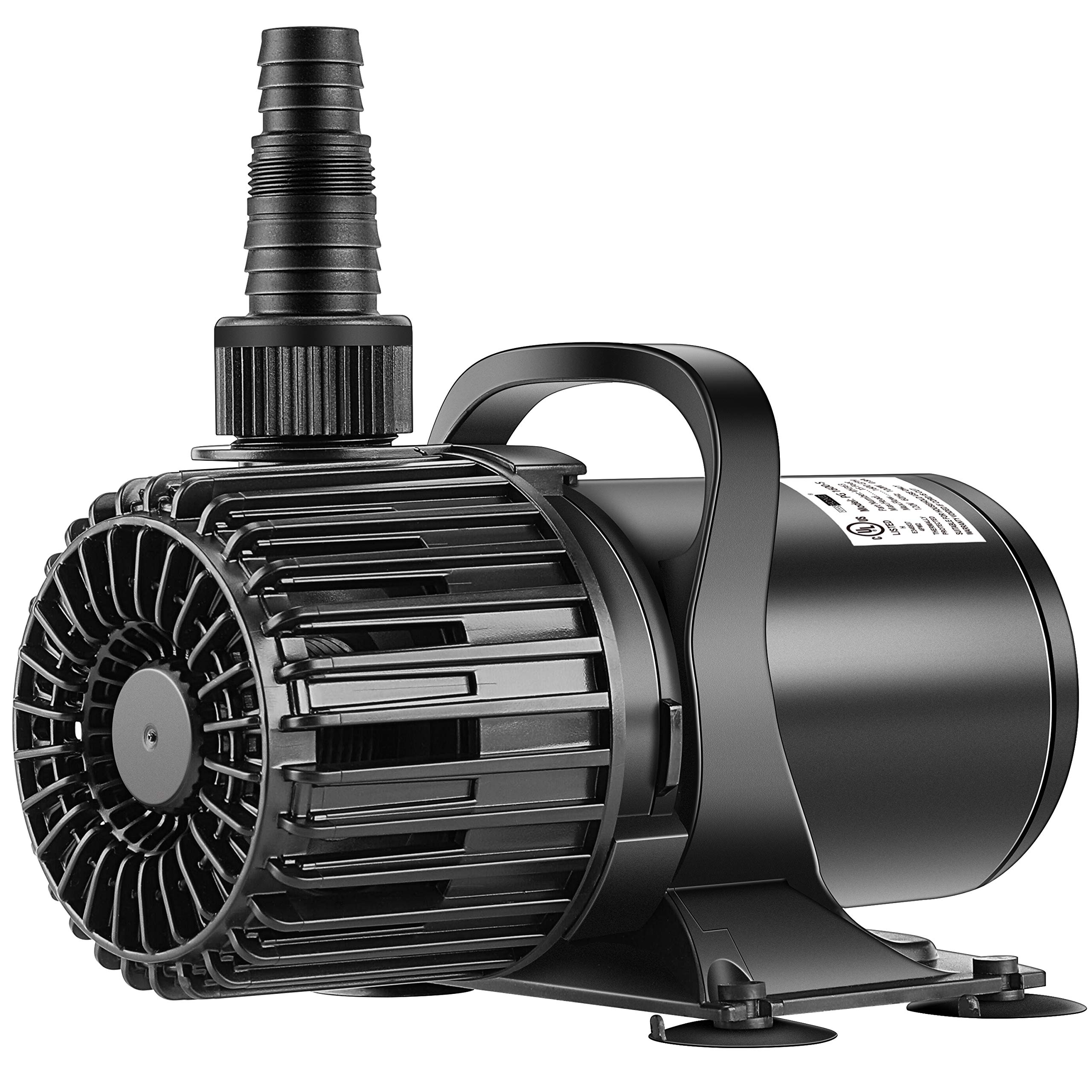 VIVOHOME Electric 100W 1600GPH Submersible Water Pump for Koi Pond Pool Waterfall Fountains Fish Tank and Aquarium
