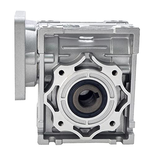 STEPPERONLINE 10:1 Worm Gearbox NMRV40 Worm Gear Speed Reducer for Nema 34 Stepper Motor