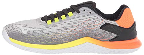 Mizuno mens Tf-01 Cross Trainer, Grey-orange, 14 US