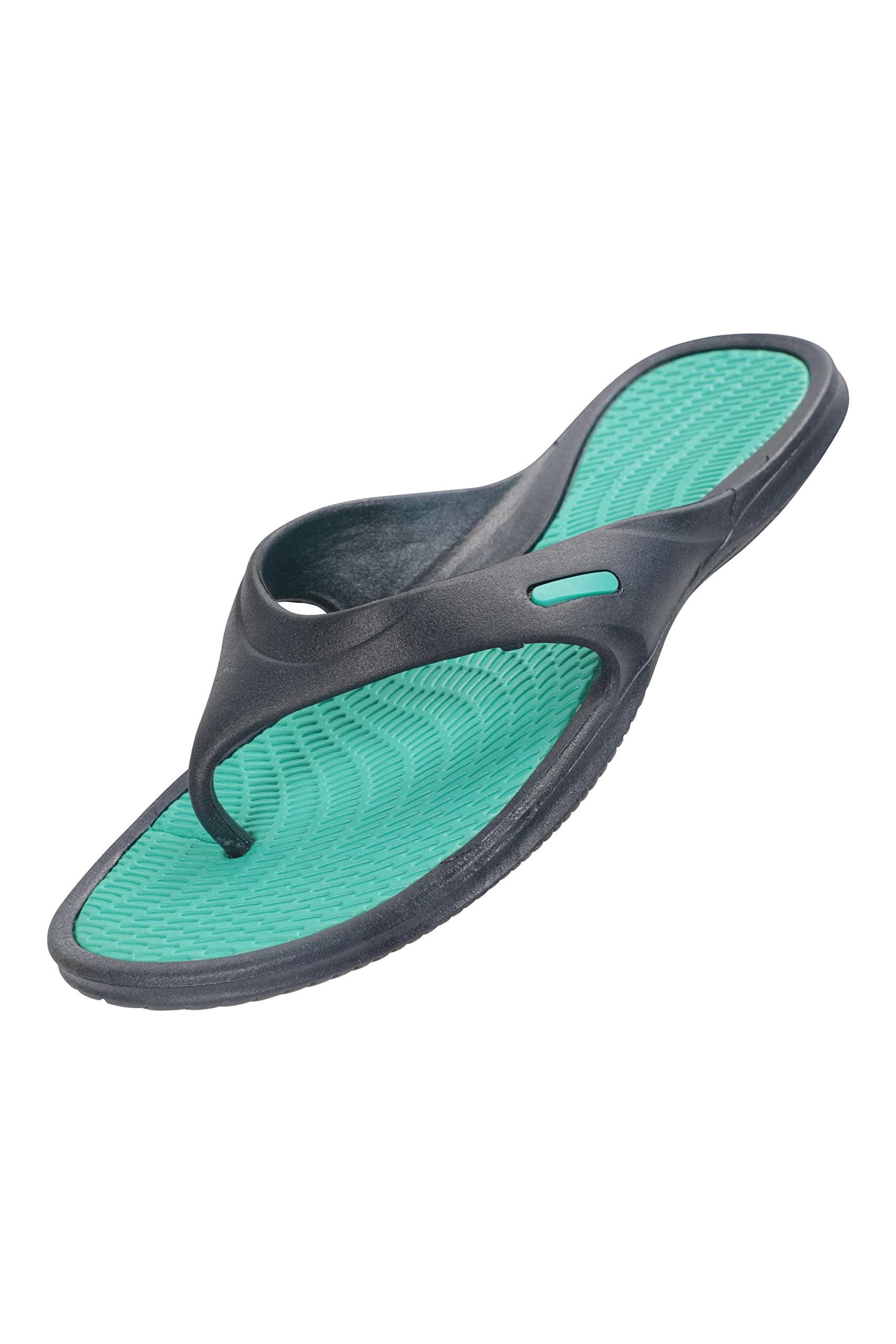 Mountain Warehouse Street Womens Flip Flops - Ladies Summer Sandals Blue Womens Shoe Size 7 US