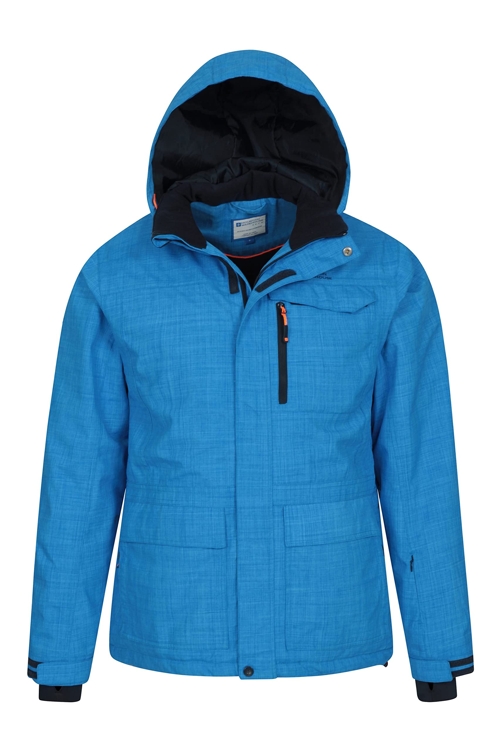 Mountain Warehouse Comet II Mens Ski Jacket - Waterproof, Breathable Cobalt X-Small