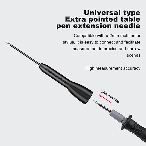 ZIBOO TP88A Piercing Needle Non-destructive Test Probe Use for Digital Multimeter Test Leads