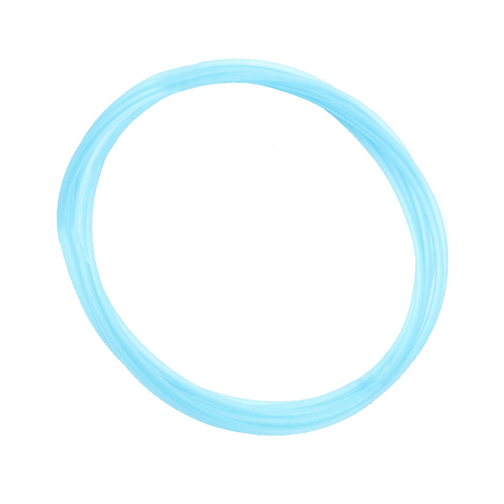Pirhosigma 4 m Long Blue Clear Inner Cable Tube Liner Protection Universal for Mountain Bike Road Bicycle Brake Cable Shift Derailleur Cable Replacement
