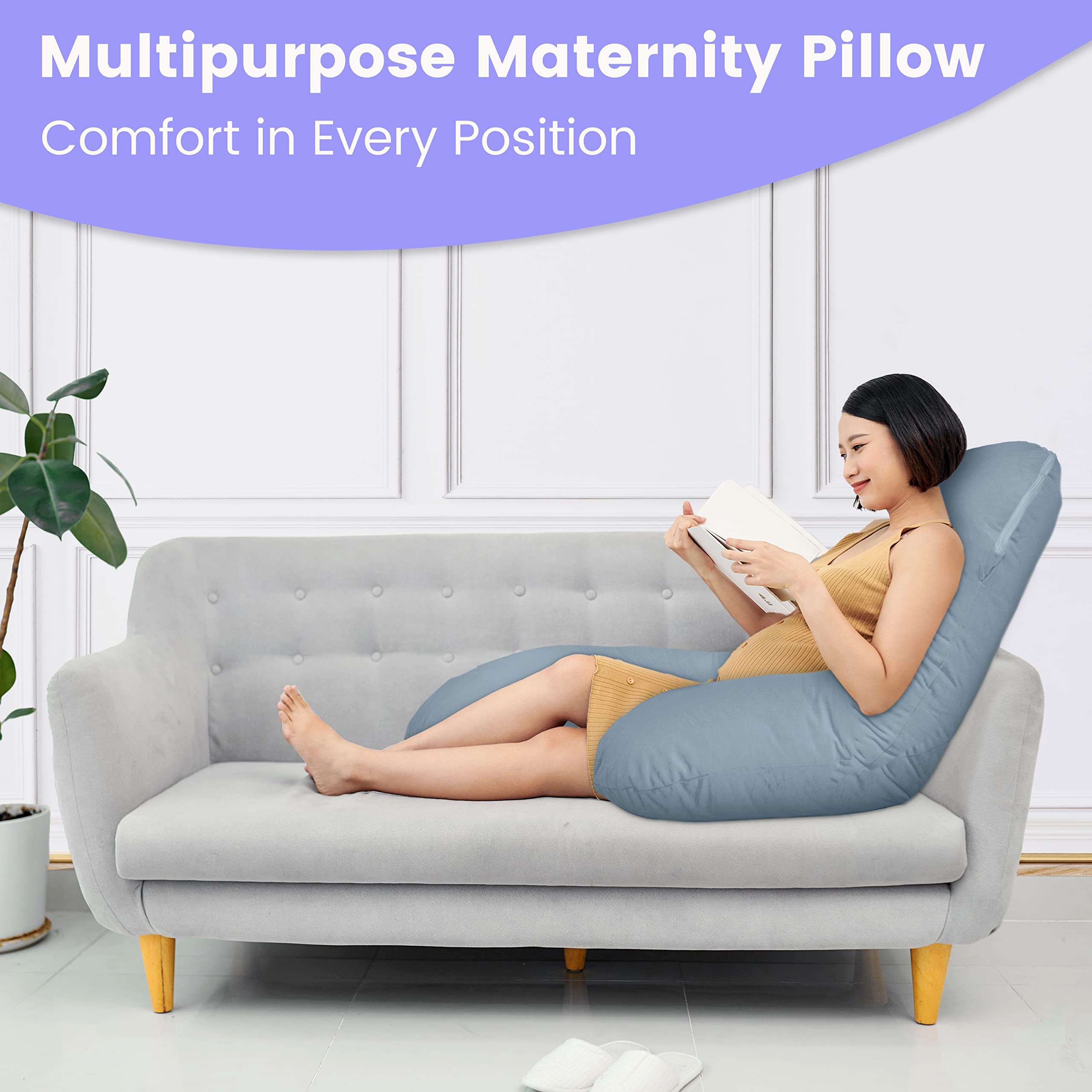 ORNAMIC Pregnancy Pillows for Sleeping