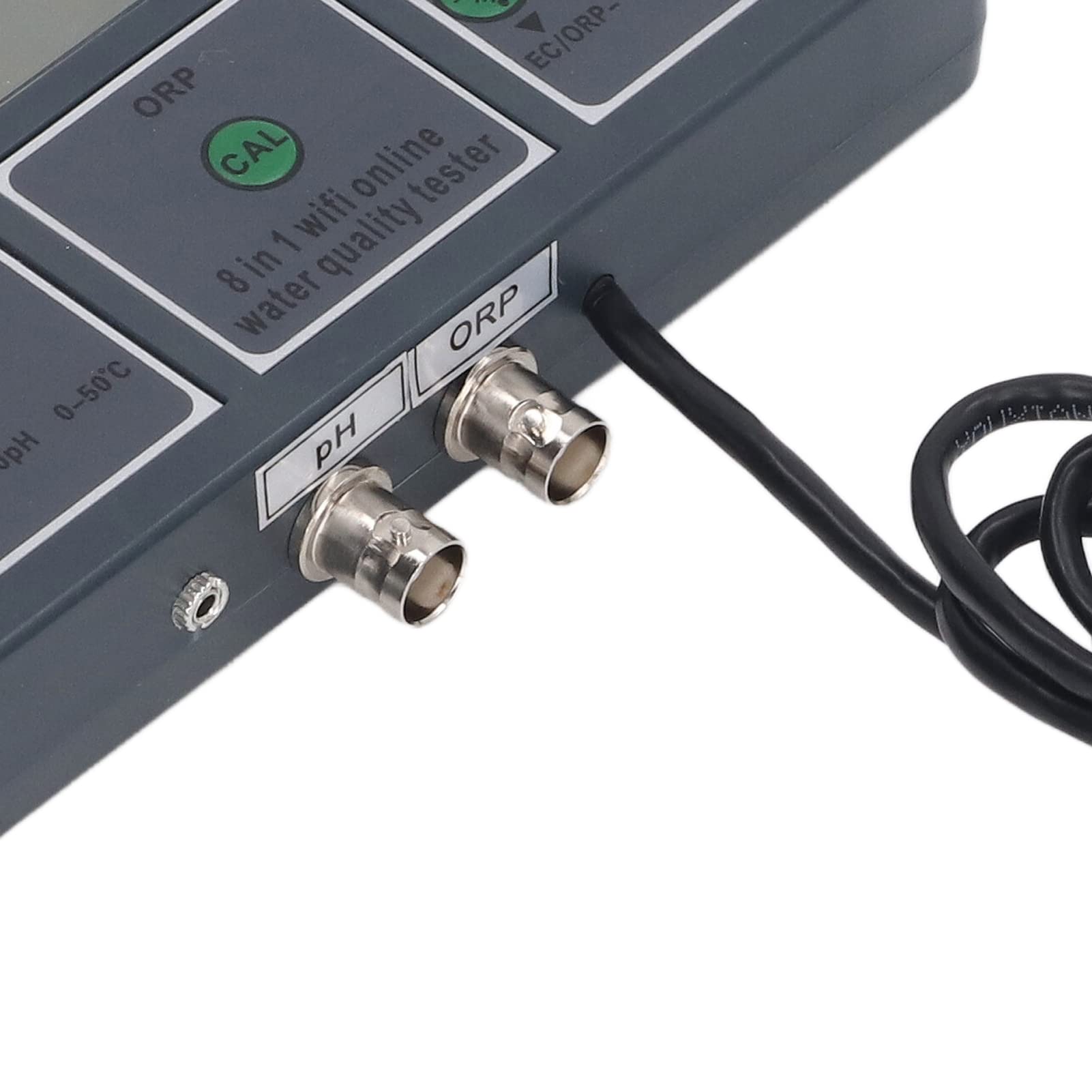 Water Quality Monitor, Wireless Remote Monitoring Multiparameter Water Quality Tester Auto Compensation S.G PH EC Salt ORP TDS CF Temp (US 110V)