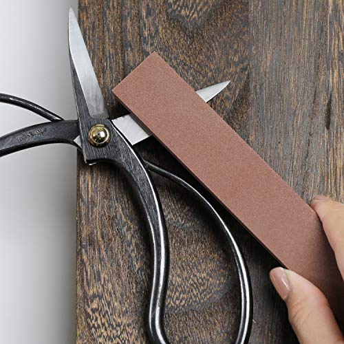 Wazakura Sharpening Oilstone for Bonsai Scissors and Cutter, MADE IN JAPAN, Whetstone Fine Grid - #320 Oil Stone