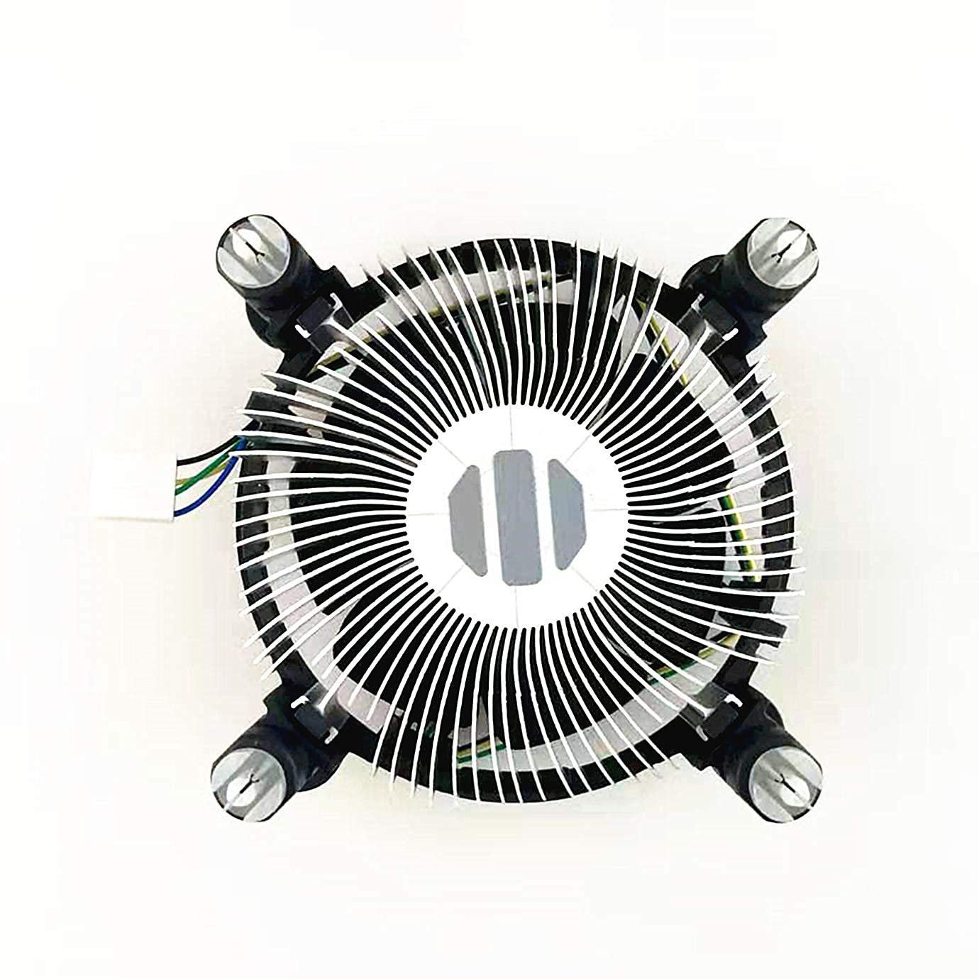 New heatsink CPU Cooling Fan for Intel i3/i5/i7 lga 115x 1150 1151 1155 1156 X3430 X3440 X3450 X3460 X3470 X3480 Series E97379-003 D34223 D75716 D95263 E18764 E33681 E97375 E97378β001 4-PIN 3.5-Inch