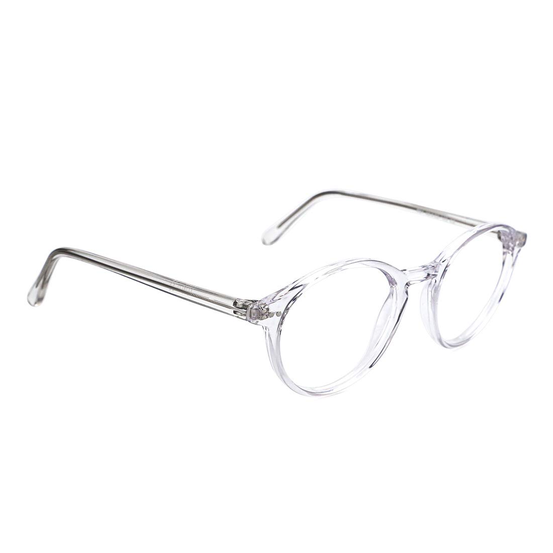 modesoda Kids Glasses,Non-Prescription Optical Eyeglasses,Silicone Flexible Frame with Anti Slip Ear hooks