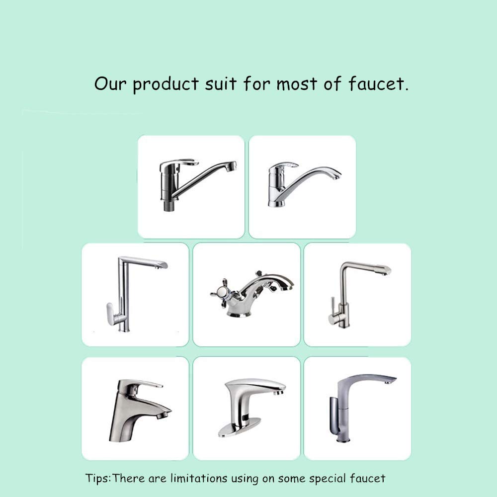 OGIFCHEN Baby and Children's faucet extension faucet guide sink extender long water hand washing device water diverter (3 Packs Dolphin)
