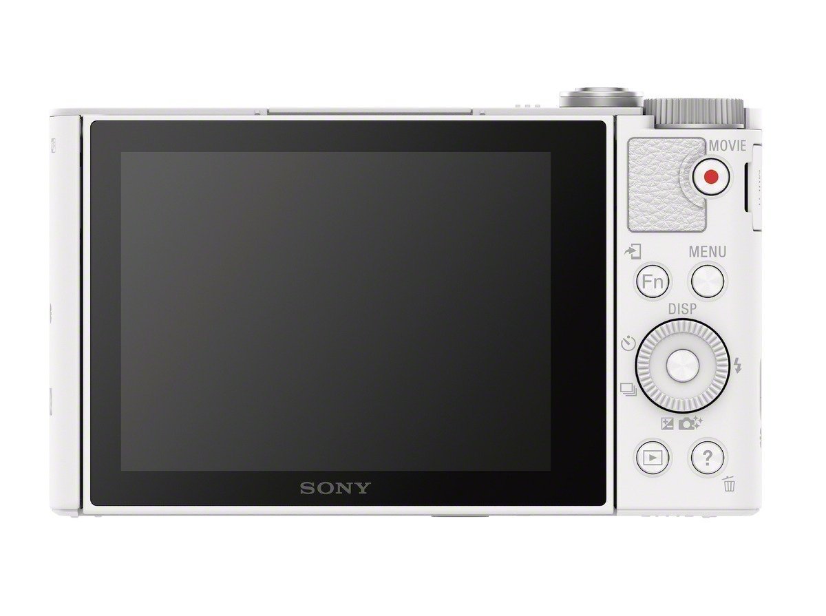Sony DSCWX500/W Digital Camera with 3-Inch LCD (White)