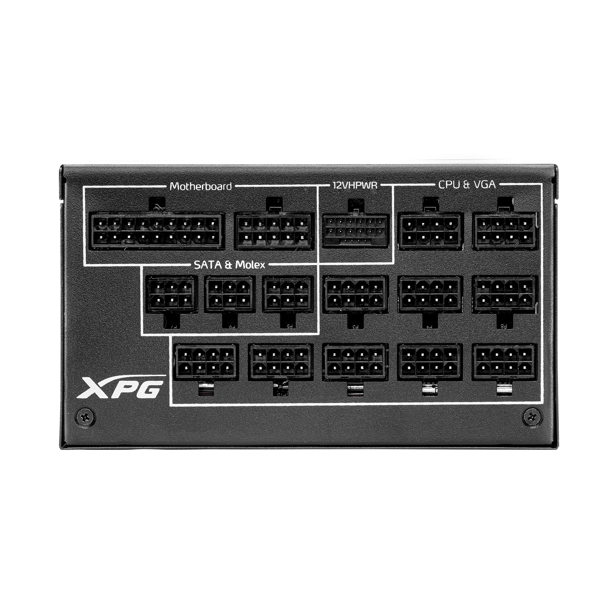 XPG Cybercore Modular PSU: 80 Plus Platinum - ATX - Fully Modular Power Supply - 10 Year Warranty - 1000 Watt
