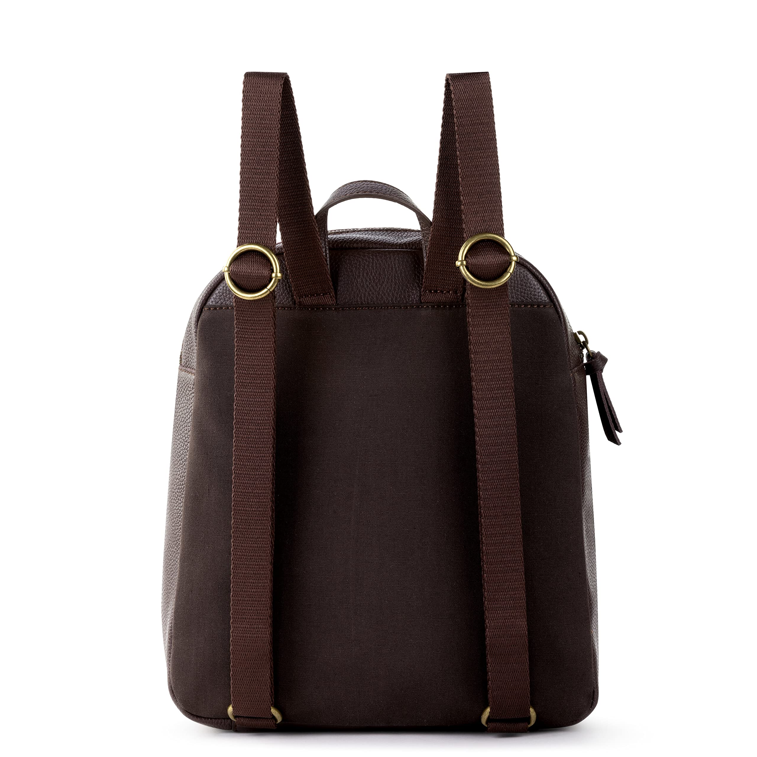 The Sak Women's De Young Backpack in Leather, Black, One Size