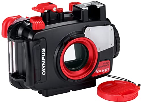 Olympus Underwater Case PT-059 for TG-6,Black TG-7