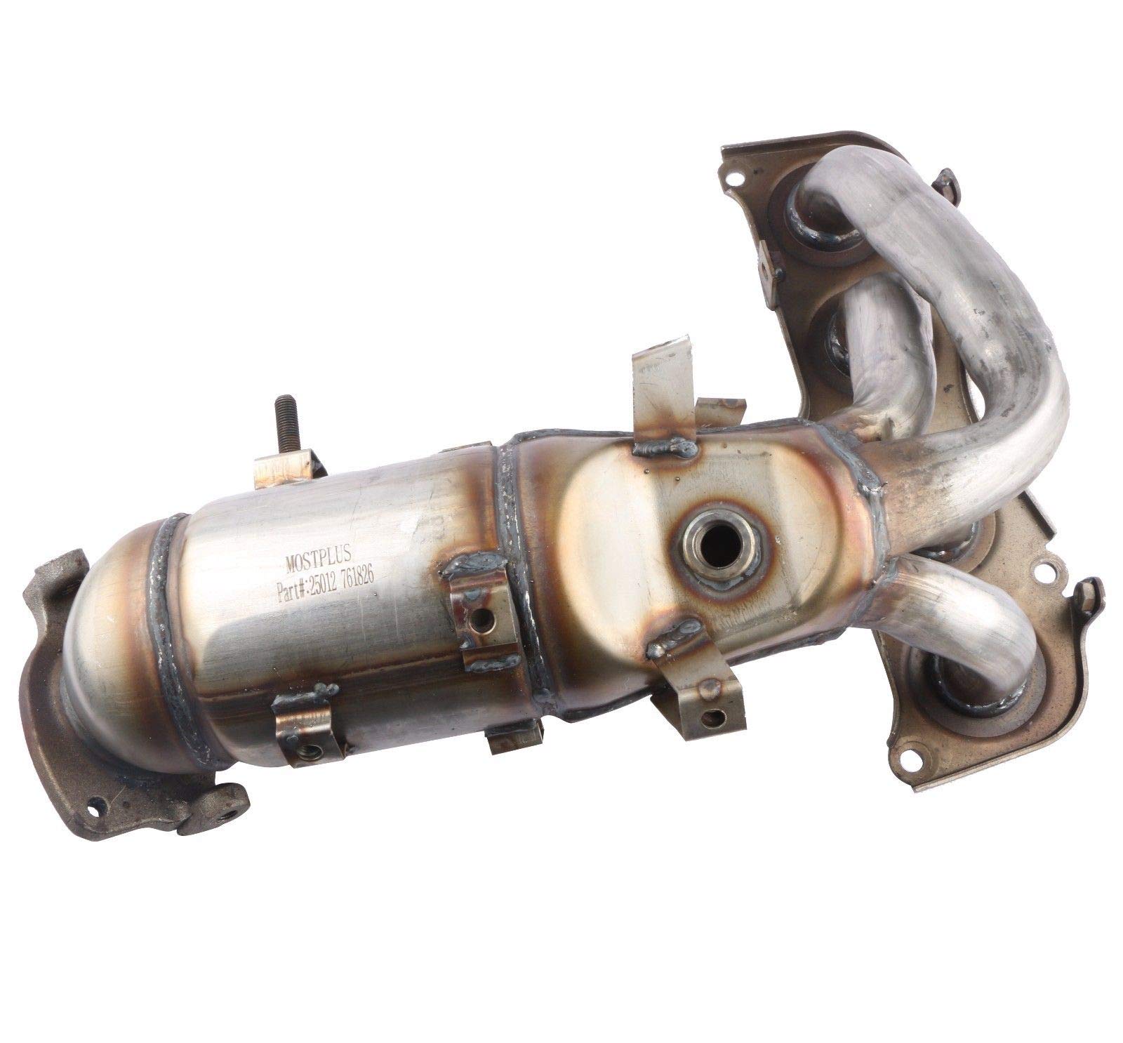 MOSTPLUS Exhaust Manifold w/Catalytic Converter Compatible for 02-06 Toyota Camry Solara L4 2.4L Replaces 674-811