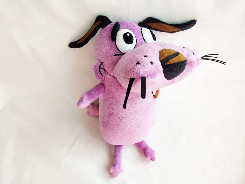 xuemml 11.8" Pink Cute Dog Plush