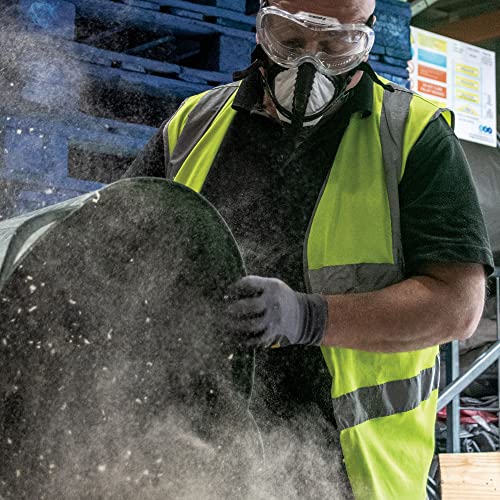 Trend Air Stealth Lite Pro Respirator Dust Mask Bundle, Reusable Lightweight Frame & 5 Replaceable Mask Filters, APF20, NIOSH Approved, STE/LP/ML/5