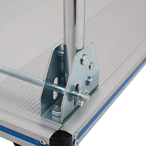 XYYSSM,Push Cart Moving Platform Hand Truck, Foldable for Easy Storage and 360 Degree Swivel Wheels with 700lb Weight Capacity