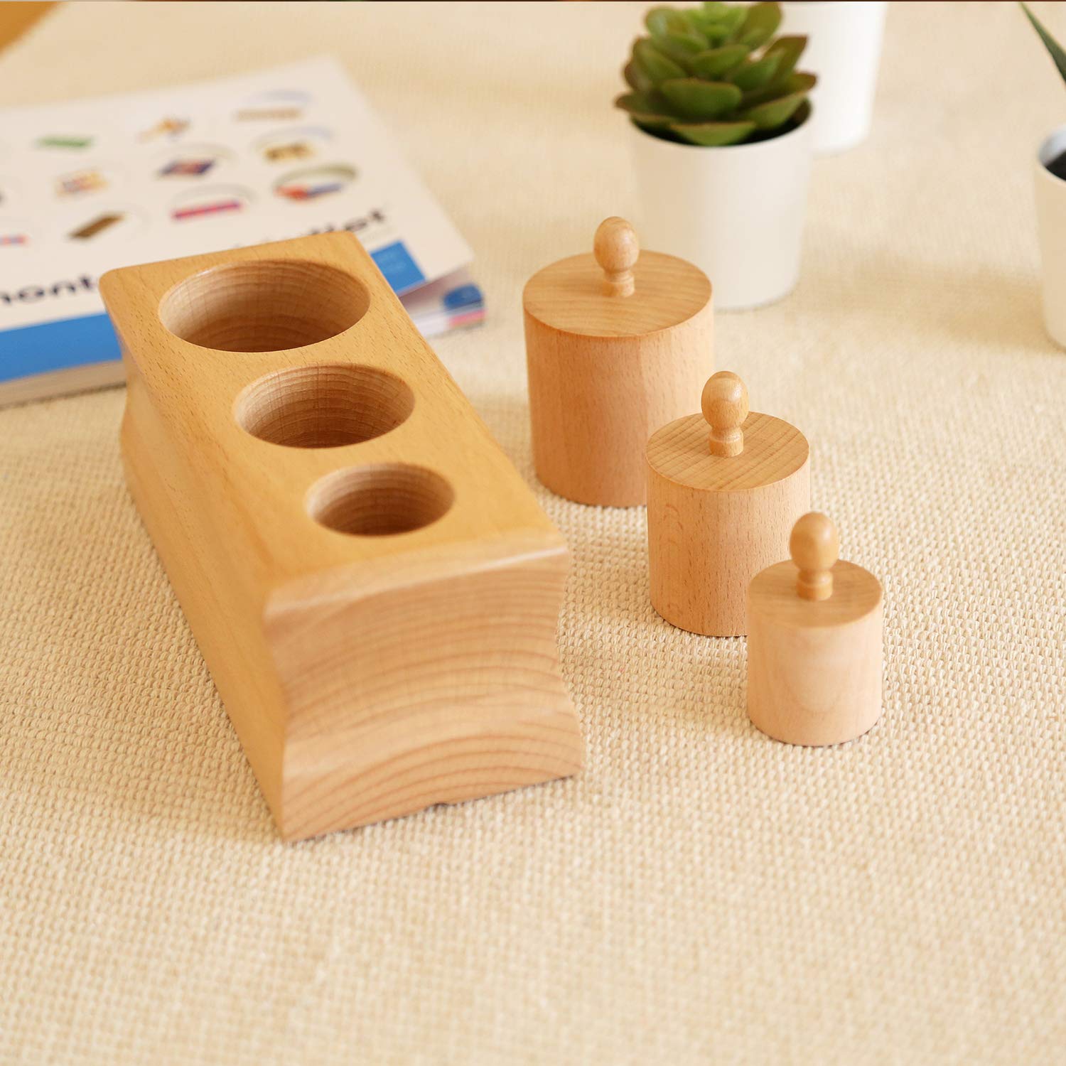MONTESSORI OUTLET Infant & Toddler Cylinder Block Part 1