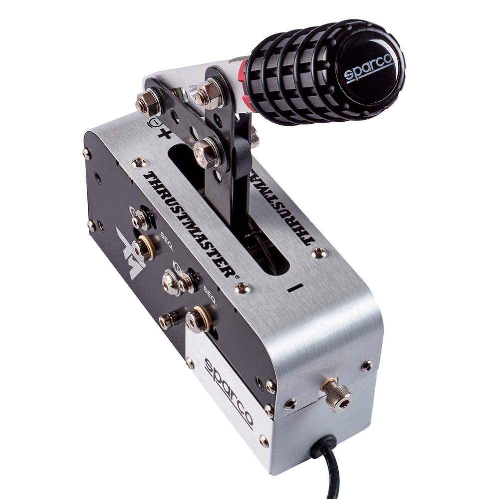THRUSTMASTER TX RW Leather Edition (XBOX Series X/S, XOne & PC) TSSH Sequential shifter & handbrake SPARCO for Console (XBOX Series X/S, One, PS5, PS4, PC)