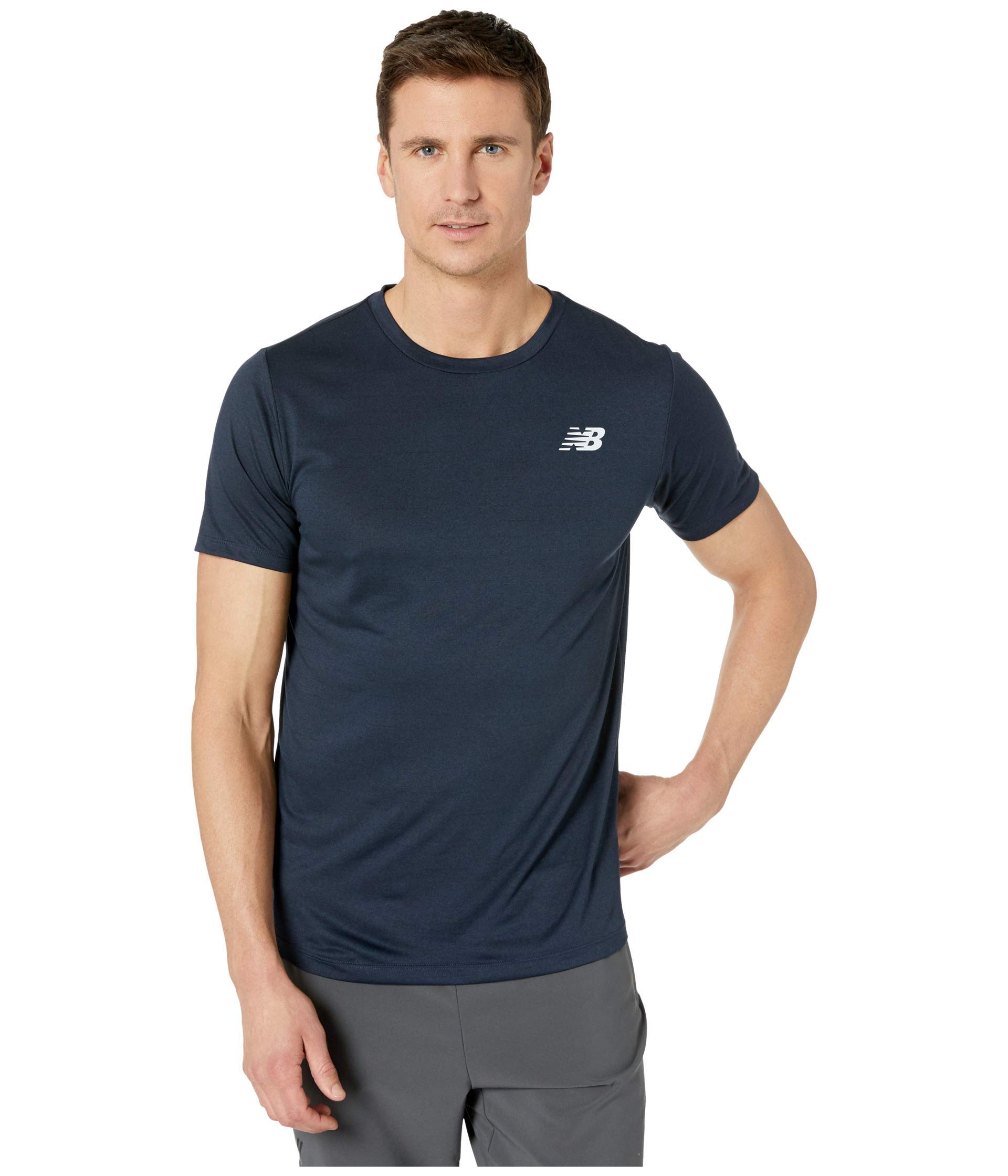 New Balance Men's Sport Tech Short Sleeve, Eclipse , Medium