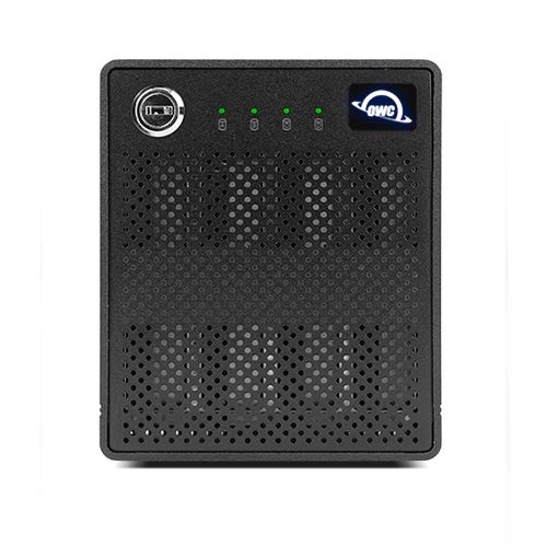 OWC ThunderBay 4 Mini RAID 5 Edition 4-Bay External Drive w/ Thunderbolt3 Ports, Includes SoftRAID XT