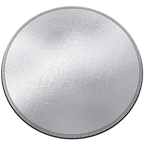 ToHayie Fire Pit Mat, Fire Mat for BBQ Grills, Perfect for BBQ, Smokers, Grills - Protects Porch, Patio, Deck, Wood, Grass, Stone, Composite from Burns - Heat Resistant Fire Pit Mat (26 inch)