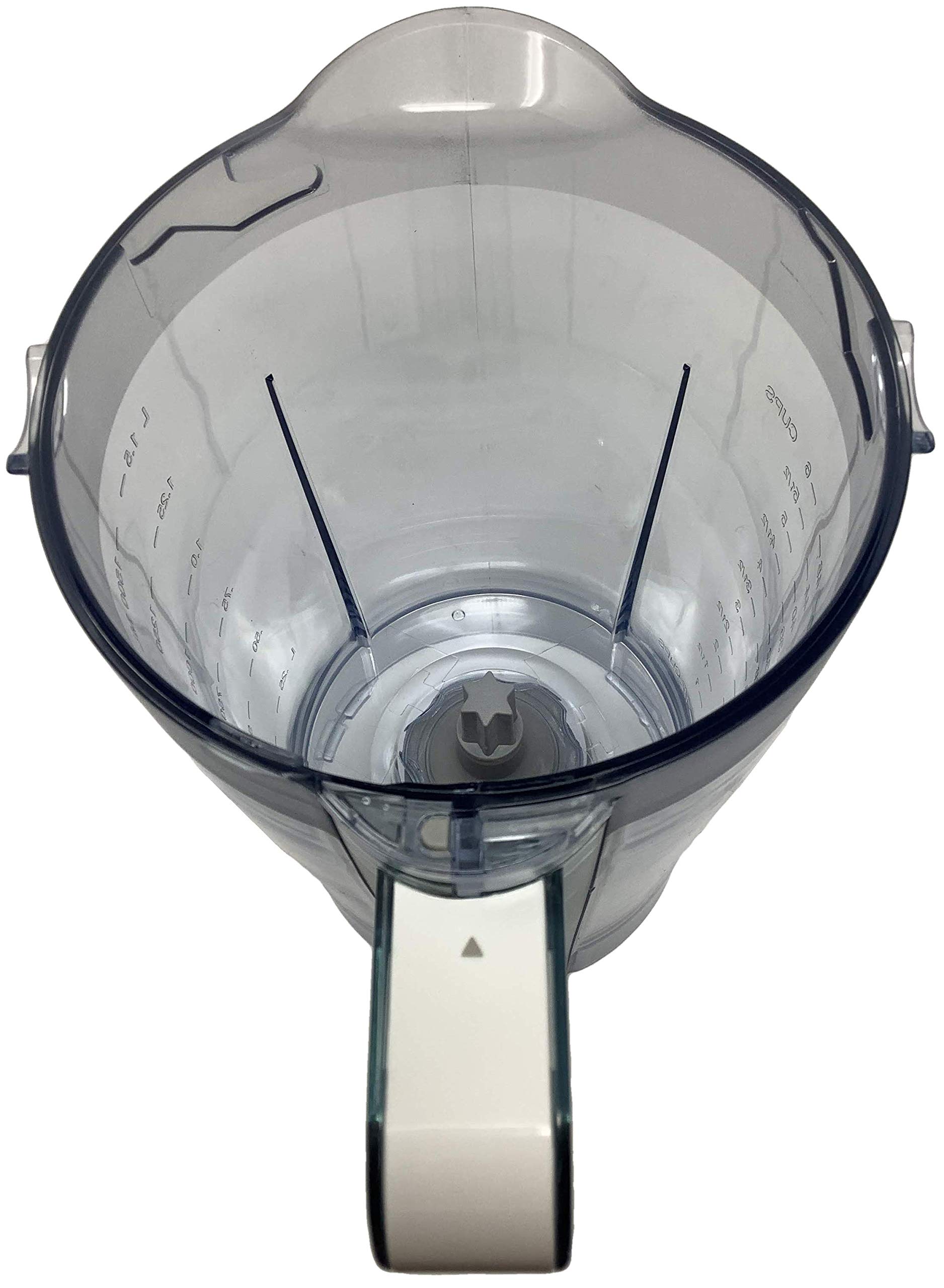 Ninja 48oz Pitcher Bowl for BL206 BL207 BL250 700w Extreme Kitchen System Pulse Blender, White