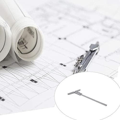 Utoolmart 0-300mm Depth Vernier Caliper Micrometer Gauge Measuring Tool 0.02mm Resolution 1 Pcs