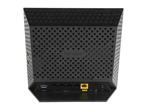 NETGEAR R6250V2 - Wireless Router - 802.11A/B/G/N/AC - Desktop - Dual Band - Black - R6250-200NAS