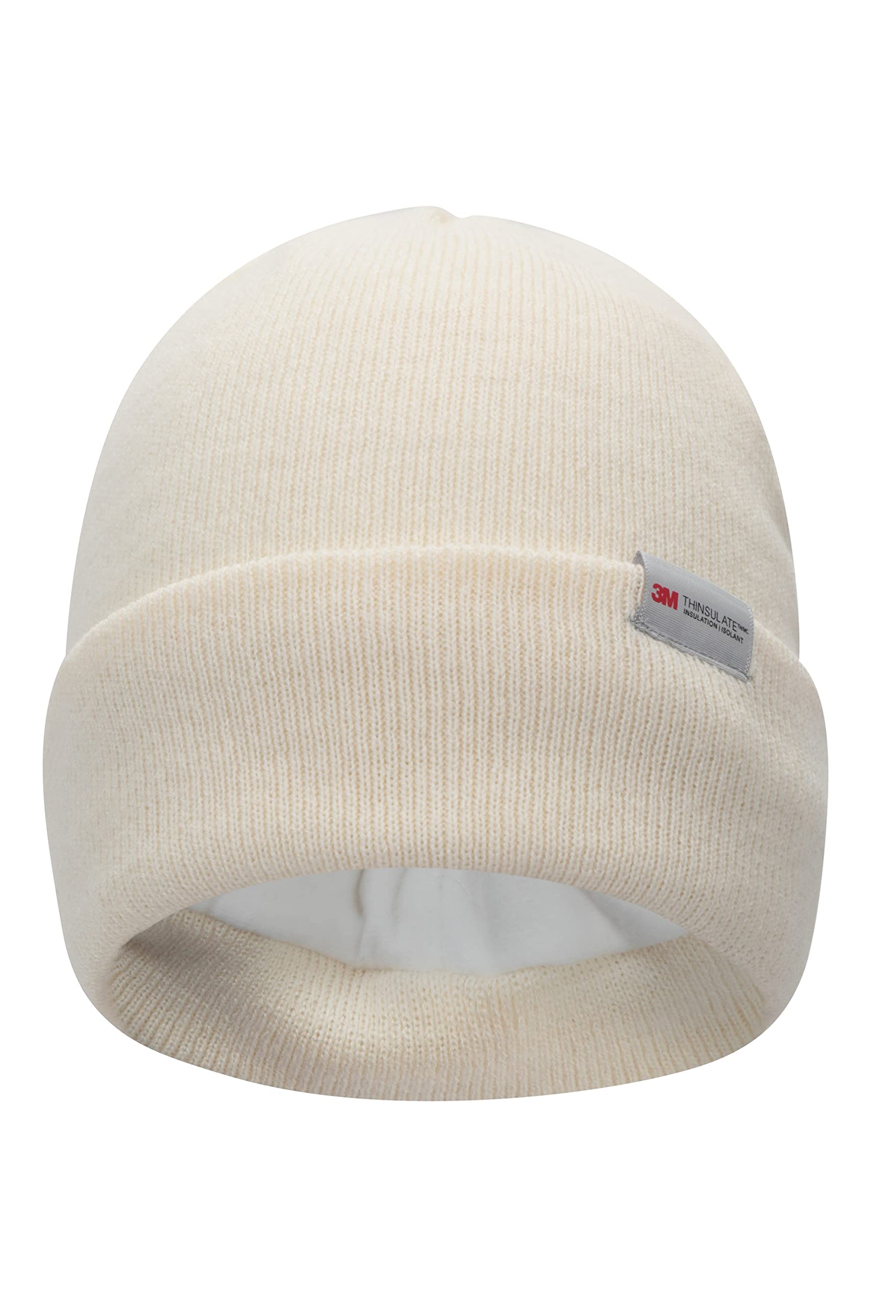 Mountain Warehouse Womens Thinsulate Knitted Beanie - Warm & Cosy Cream Medium/Large