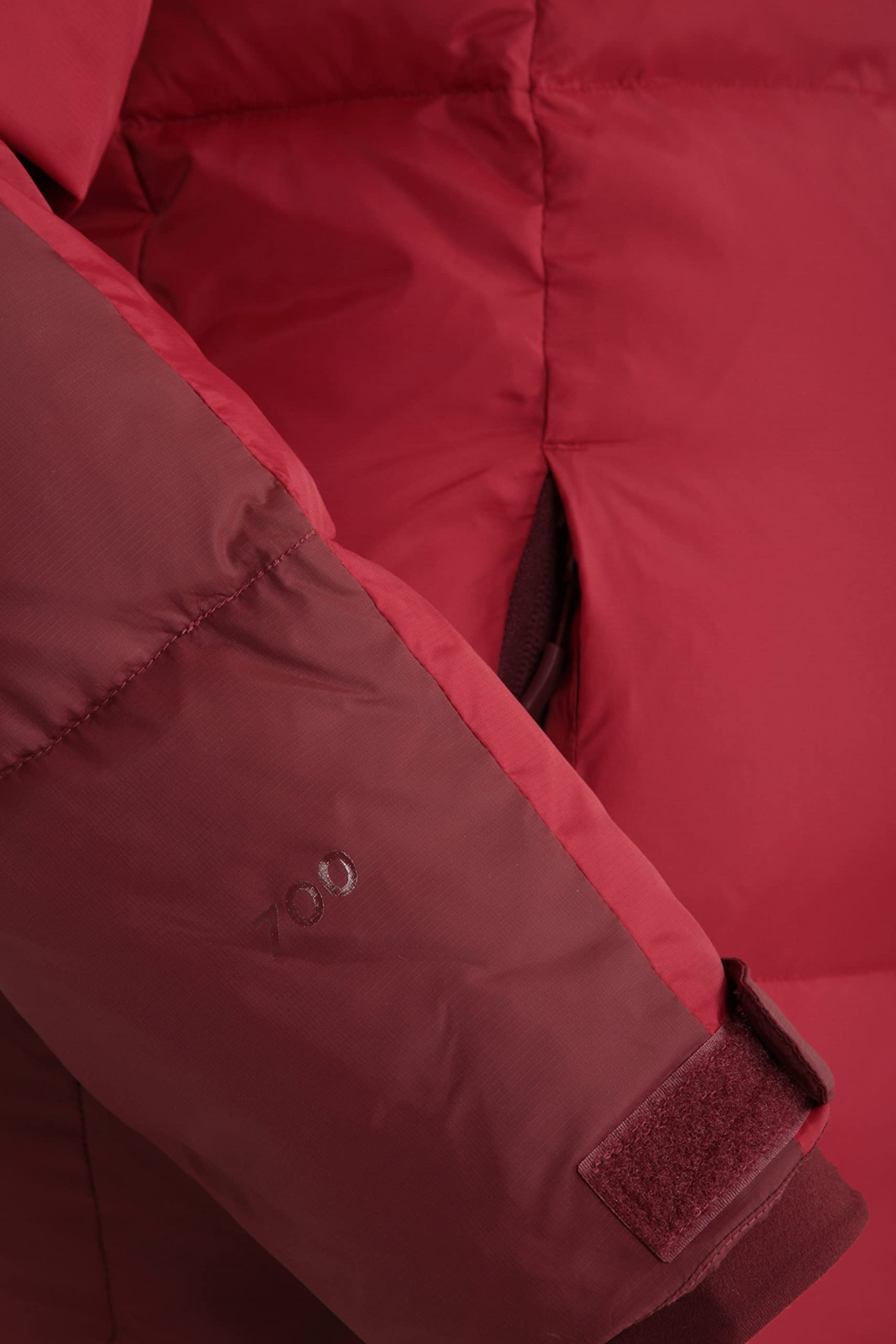 Mountain Warehouse PE Mens Down Jacket -Warm, Insulated Winter Coat Red Medium