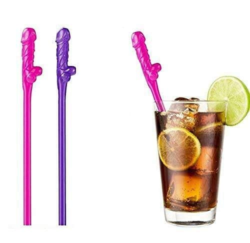 Straws 24 Penis Party Straws Hen Dick Straws Naughty - Hen Party Straws - Willy Penis Decorations Bachelorette Penis Party Straws Naughty