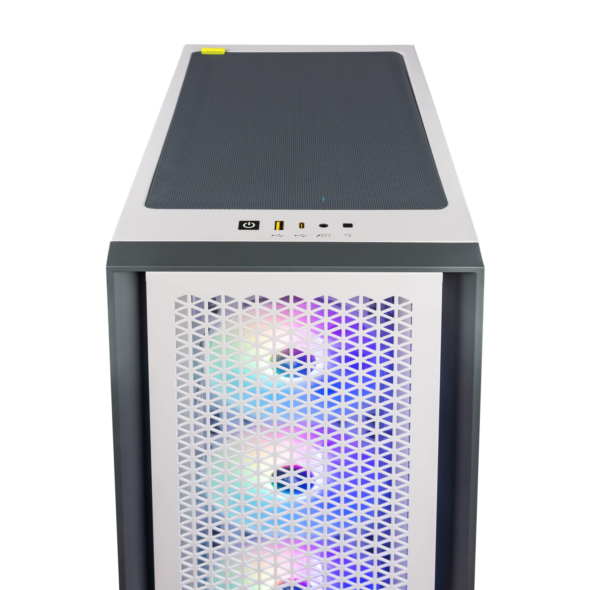 Velztorm White Armix Prebuilt Gaming Desktop PC (AMD Ryzen 9 7900X 12-Core 4.7GHz, GeForce RTX 3060 12GB, 64GB DDR5, 1TB PCIe SSD + 2TB HDD (3.5), 240mm AIO, 1000W PSU, Killer WiFi 6E, Win10Home)