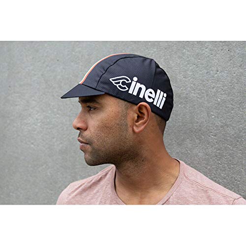 Pace Sportswear Hex-Tek Cycling Cap - UPF 50 Plus, Cinelli/Black, One Size