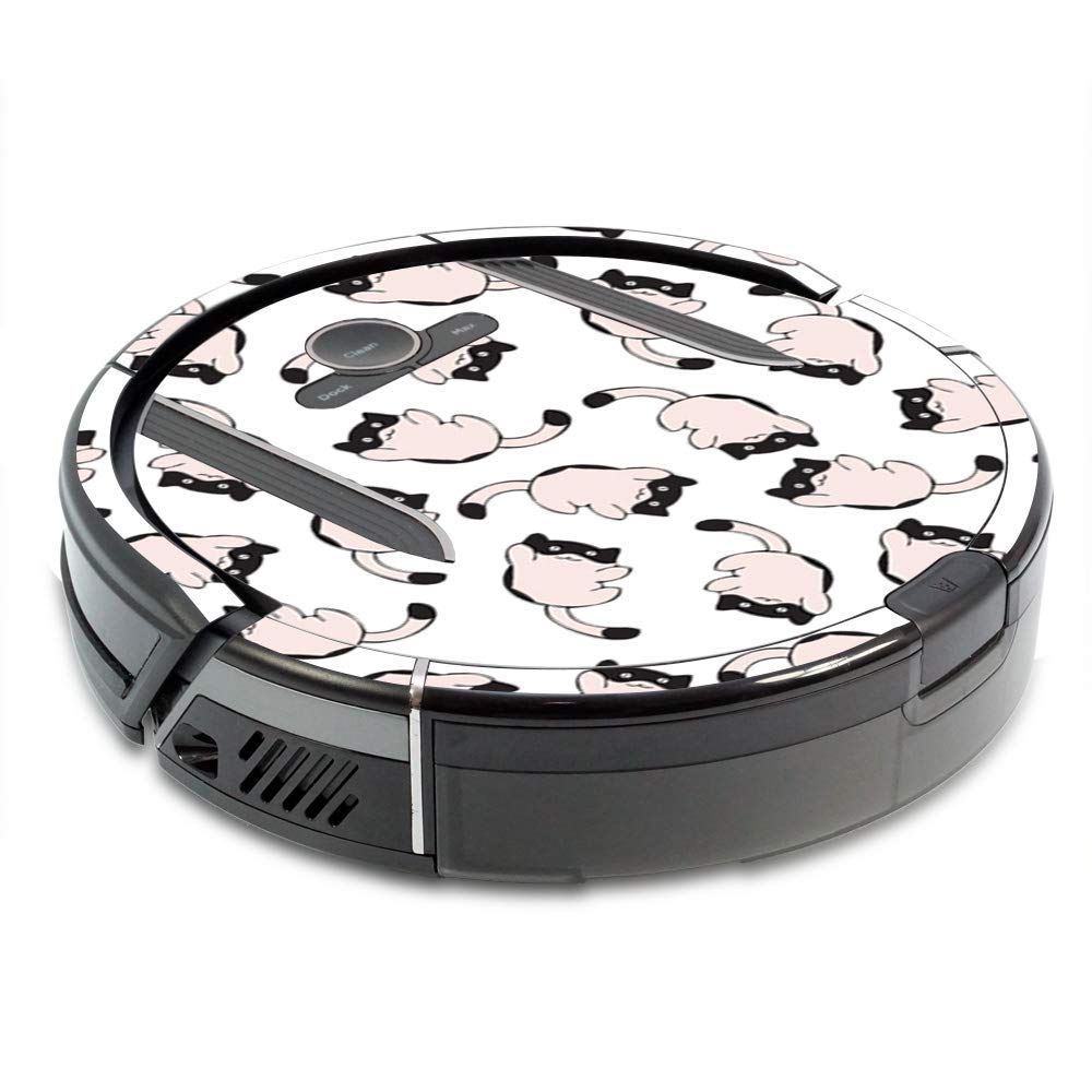 MightySkins Skin Compatible with Shark Ion Robot R85 Vacuum Minimum Coverage - Raining Cats | Protective, Durable, and Unique Vinyl wrap Cover | Easy to Apply, Remove | Made in The USA