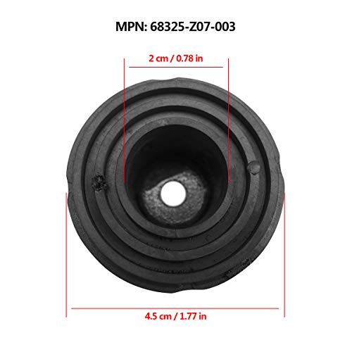 Qnbes 4Pcs Lower Rubber Foot Pad Set Fit for Honda Generators EB2000i & EU2000i Feet Mount Pad Replace 68325-Z07-003