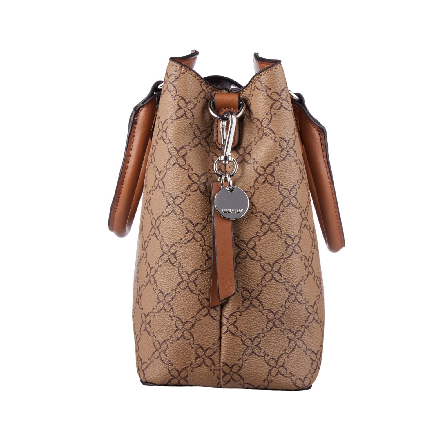 Nine West Gracyn Satchel Mocha One Size