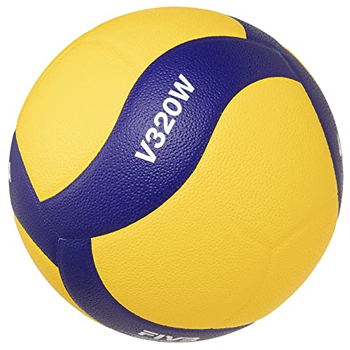MIKASA V320W Volleybal Ball Blue Yellow 5