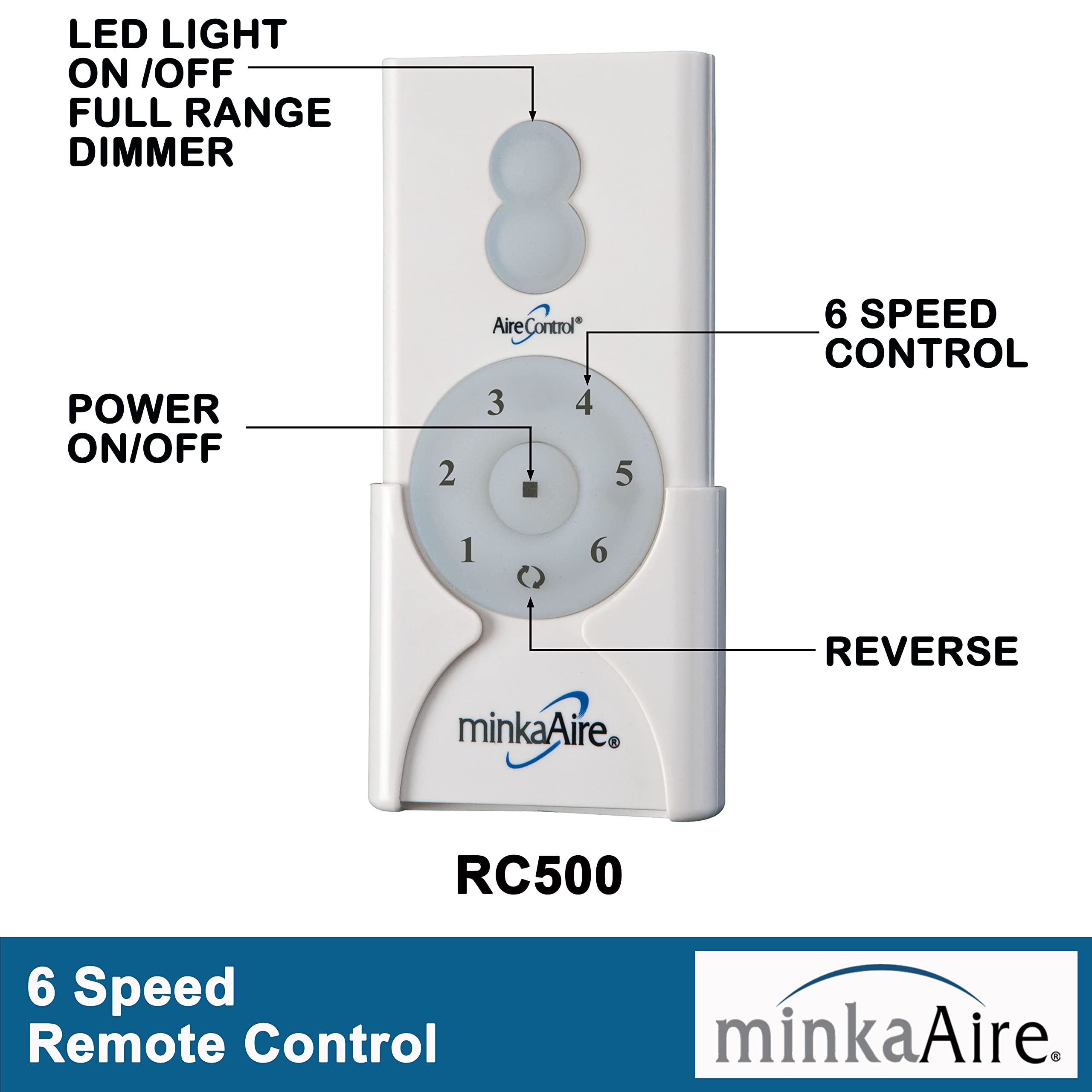 MINKA-AIRE F853-BN/AMP Aviation 60 Inch Ceiling Fan with DC Motor in Brushed Nickel Finish and Ash Maple Blades