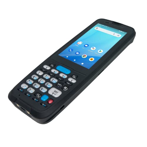 Unitech America 4-inch Rugged Handheld Terminal, Android 12 with GMS, 2D scan Engine, BT, WiFi, Camera, GPS, 5200mAh Battery (20 Working Hours), USB Cable, Hand Strap, HT330-QA62UM3G