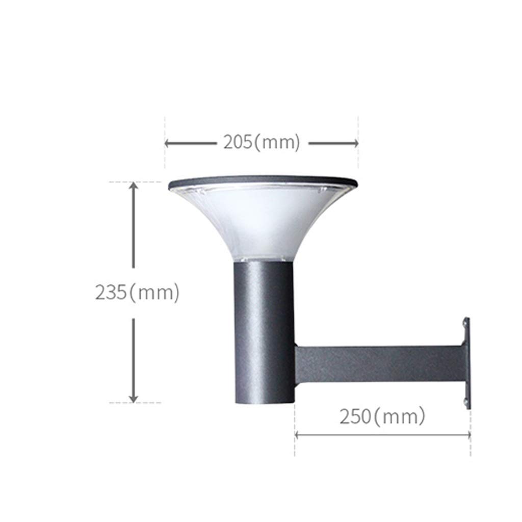 Path Lights Solar Outdoor Lighting Solar Wall Light Outdoor Waterproof LED Modern Minimalist Style Garden Light Villa Door Light Home Terrace Outdoor Wall Lamp