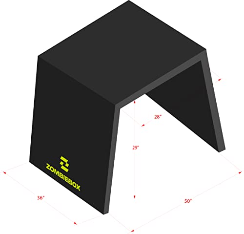 Zombiebox Generator Running Cover, Acoustic Barrier, Heavy Duty Generator Shelter, All Weather Generator Tent, Outdoor Enclosure