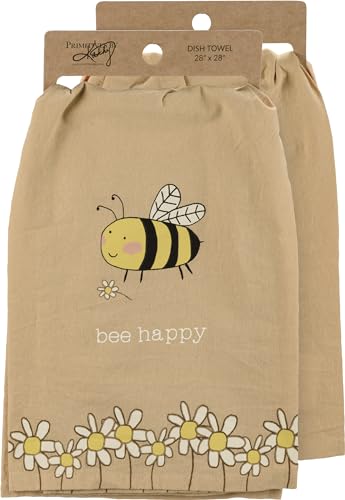 Primitives by Kathy Decorative Kitchen Towel - Bee Happy