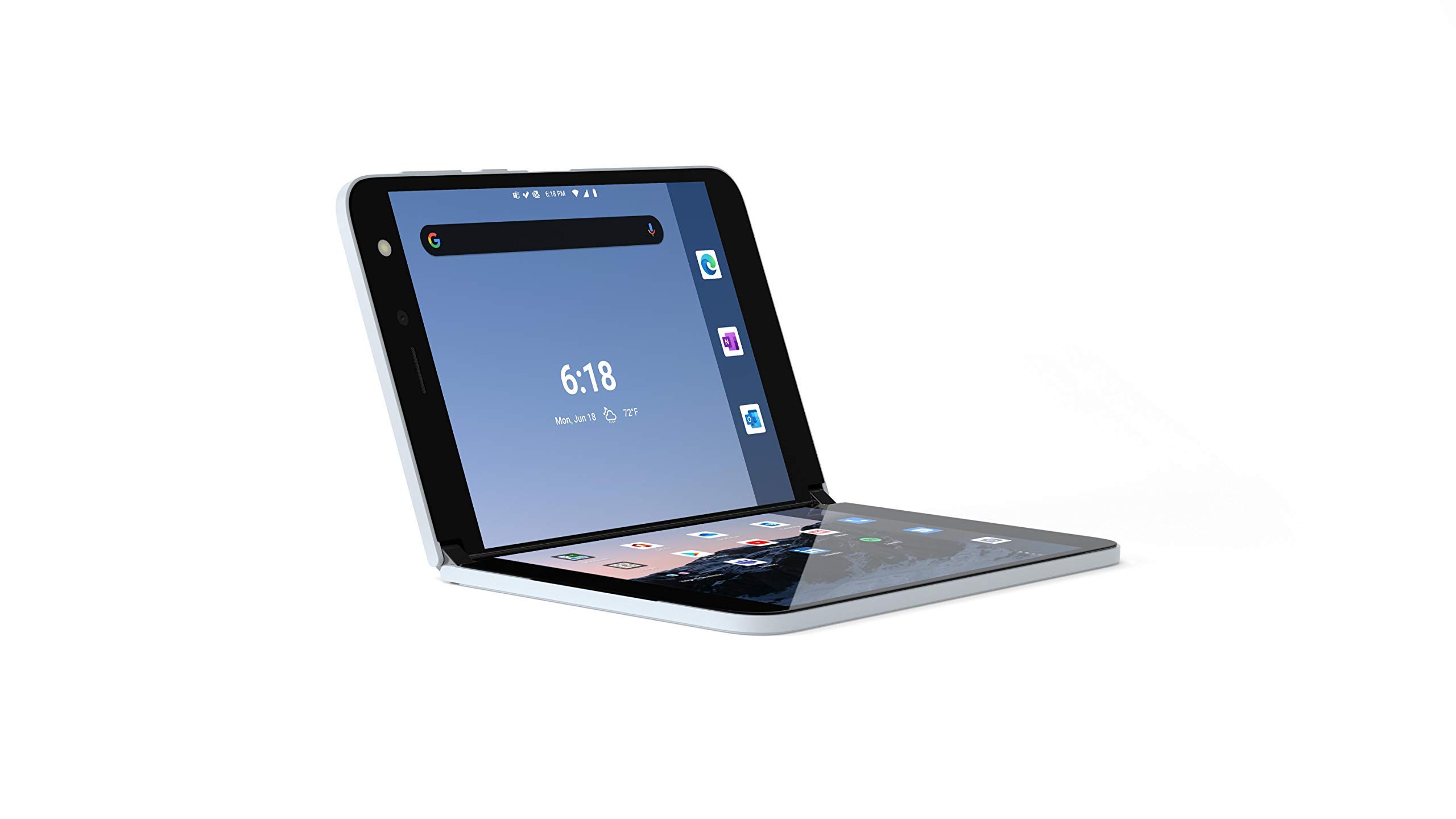 NEW Microsoft Surface Duo 256GB (Unlocked) - Glacier (Renewed)