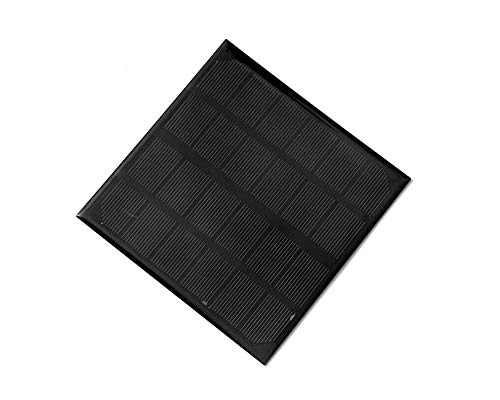 XINI INDUSTRIAL 5pcs 3w 6v 500ma 145x145mm Mini Monocrystalline Silicon Solar Panel Module DIY Polysilicon Solar Epoxy Cell Charger