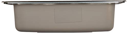 ZUHNE Drop In Kitchen, Bar and RV Stainless Steel Sink (33x22 Single Bowl)