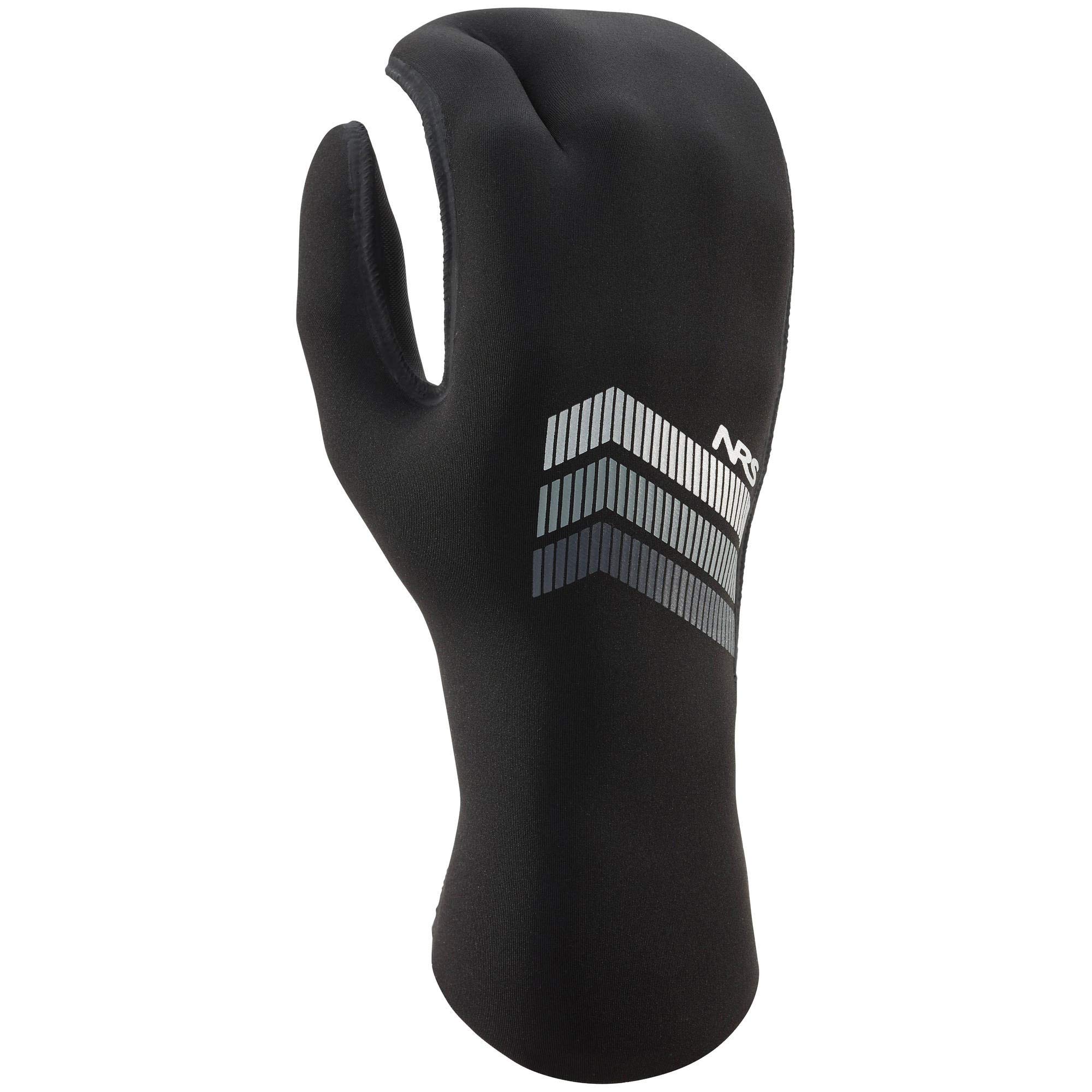 NRS Veno 3.5mm Neoprene Mitts-Black-L